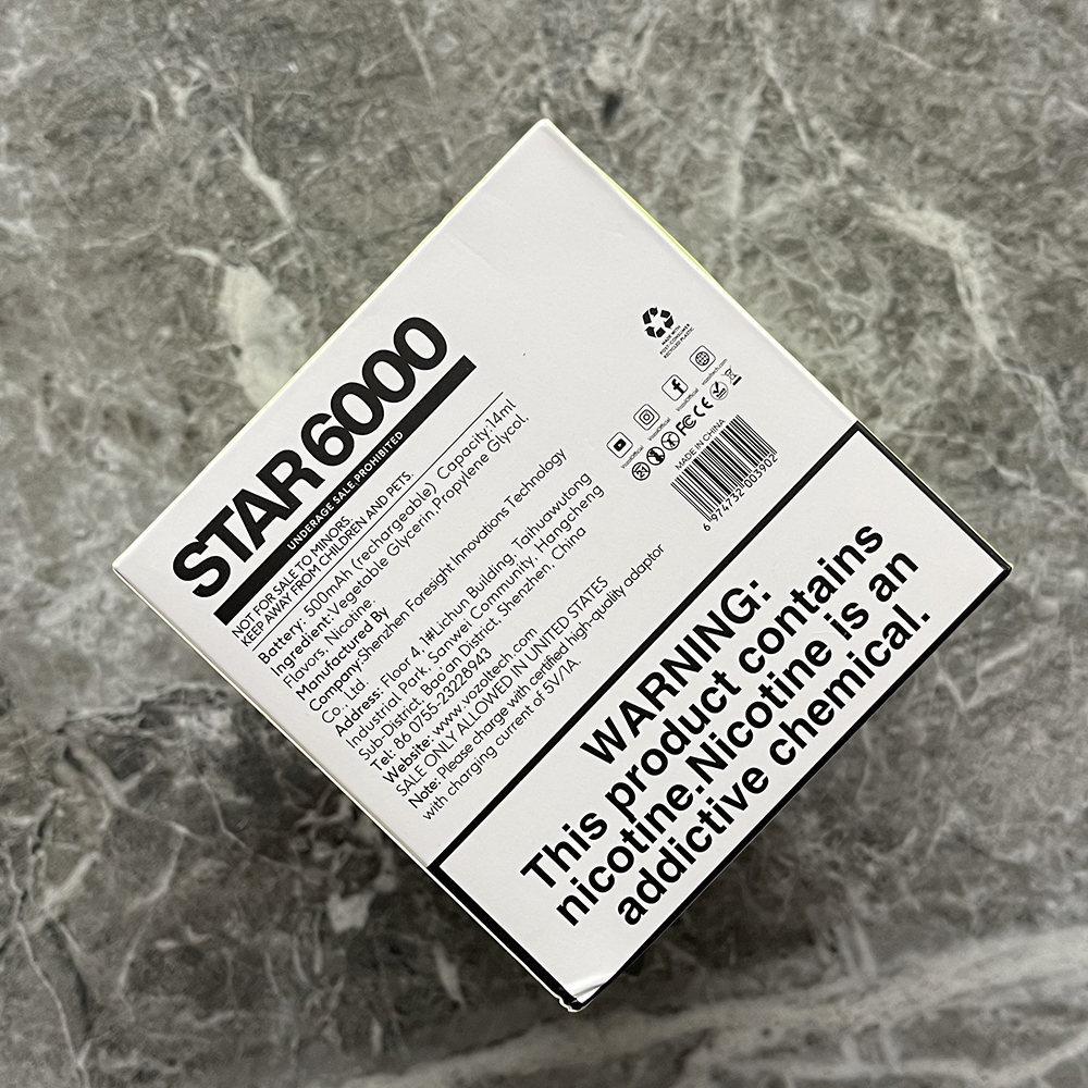 Vozol Star 6000 Forest Berry Storm💨 ‣ Only £12👍