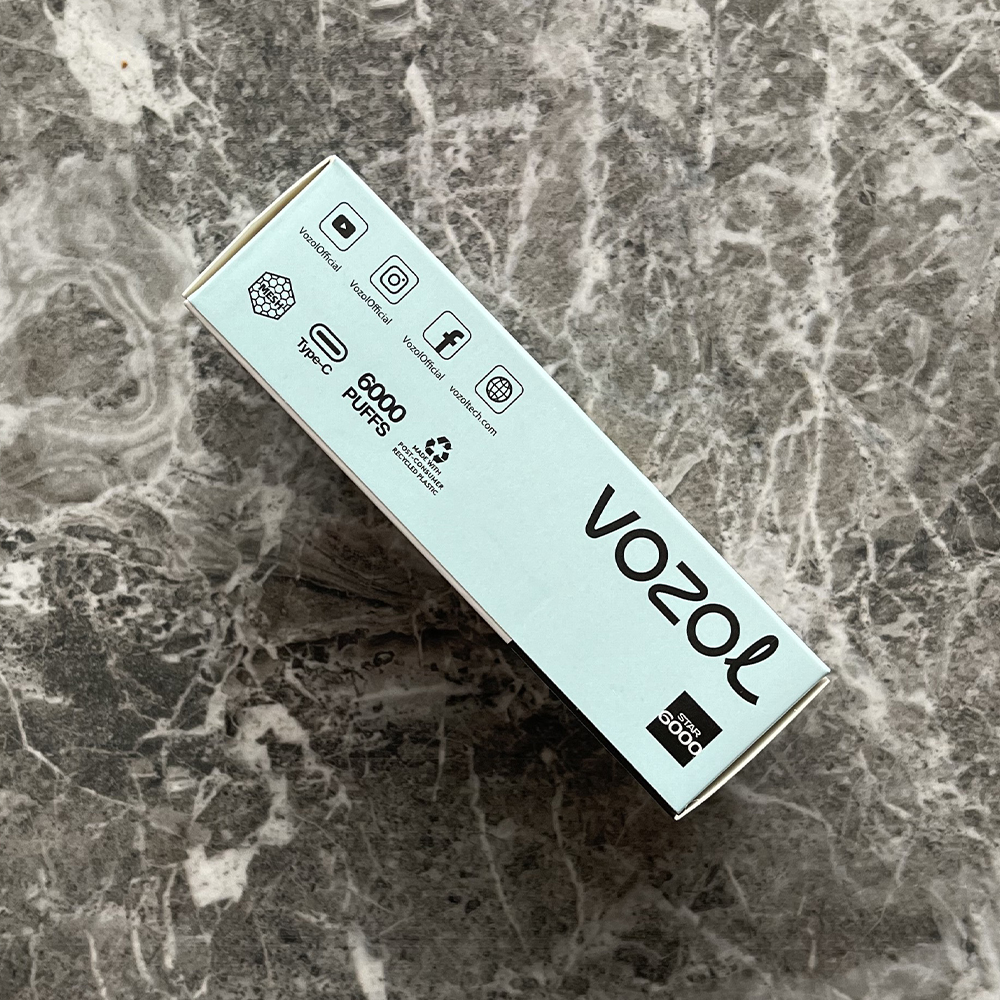 Vozol Star 6000 Honeydew Punch💨 - Disposable ‣ Only £12👍