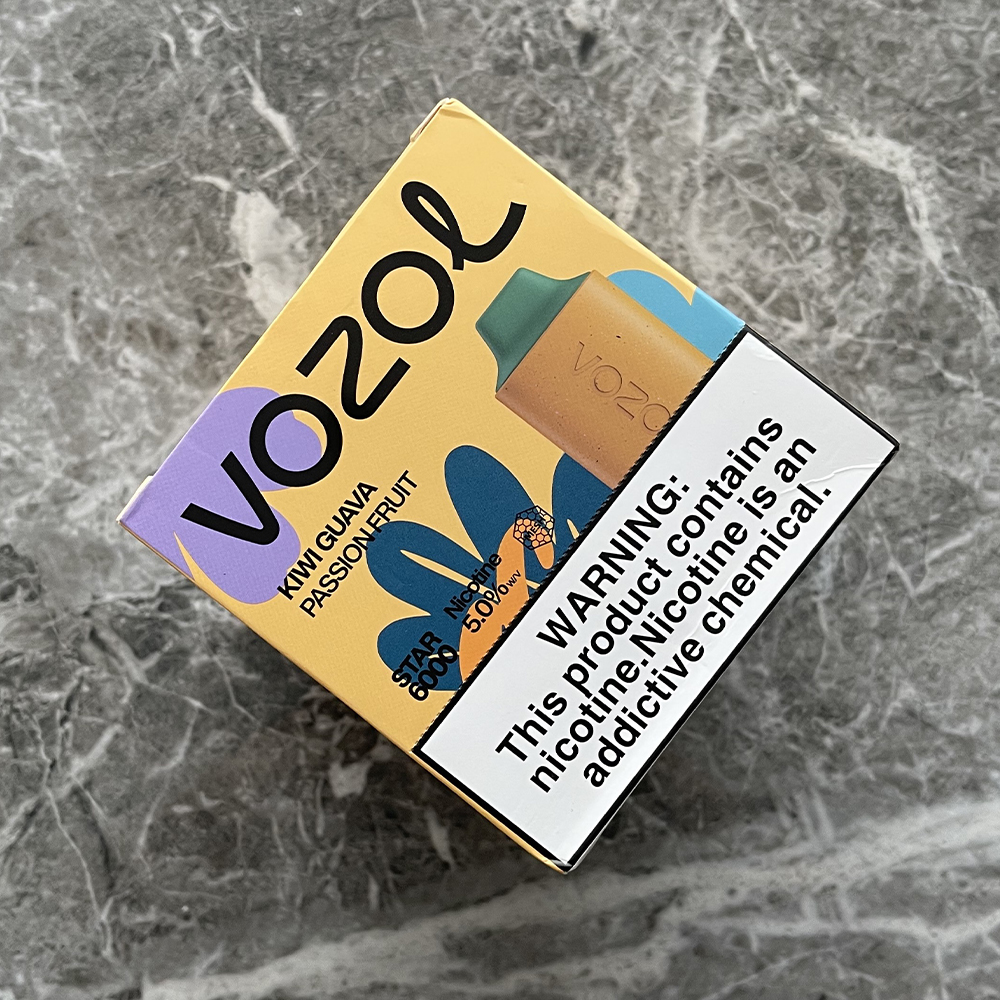 Vozol Star 6000 Kiwi Guava Passion Fruit💨 ‣ Only £12👍