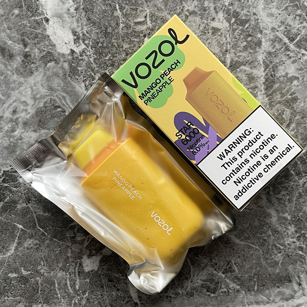 Vozol Star 6000 Mango Peach Pineapple💨 ‣ Only £12👍