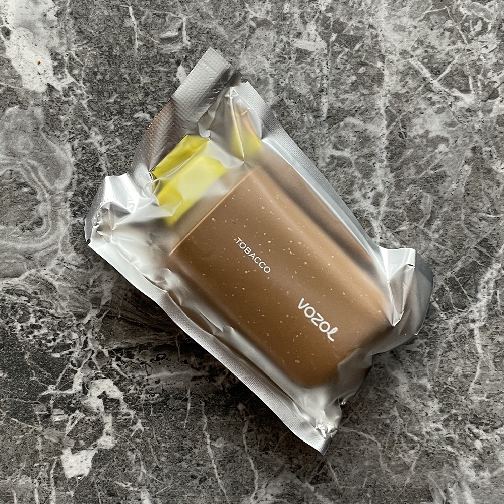 Vozol Star 6000 Tobacco💨 - Disposable Vape ‣ Only £12👍
