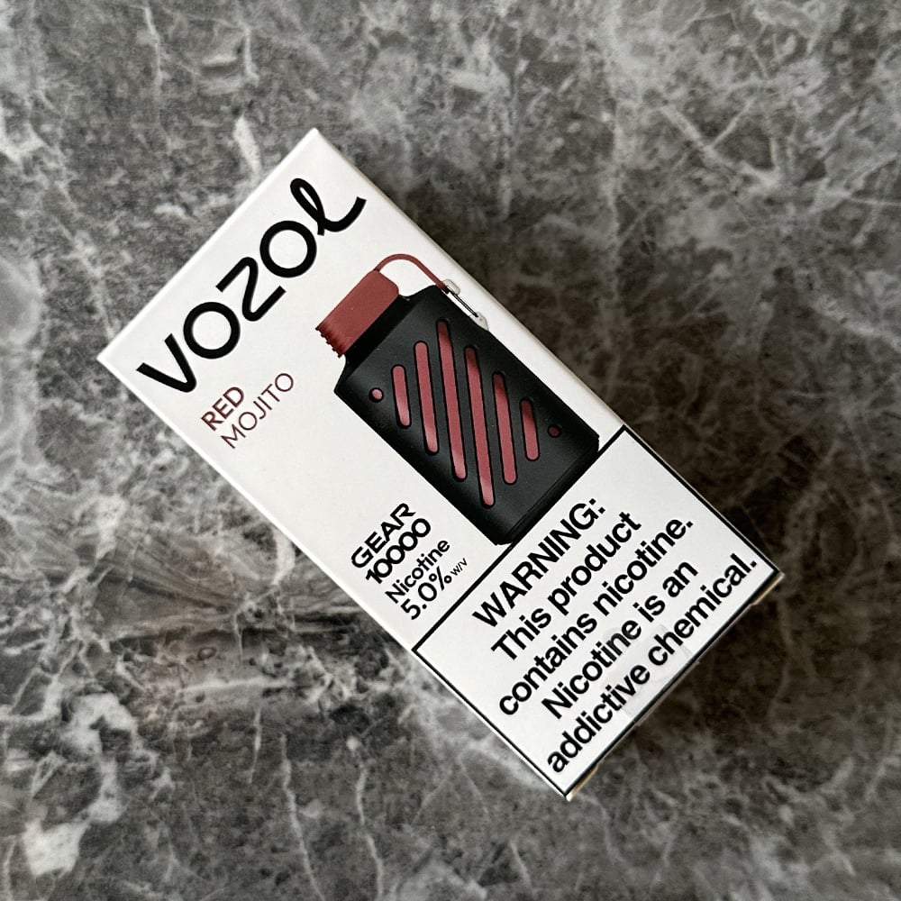 Vozol Gear 10000 Red Mojito💨 ‣ Vape of UK ‣ Only £16👍