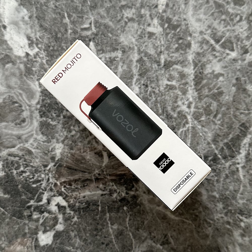 Vozol Gear 10000 Red Mojito💨 ‣ Vape of UK ‣ Only £16👍