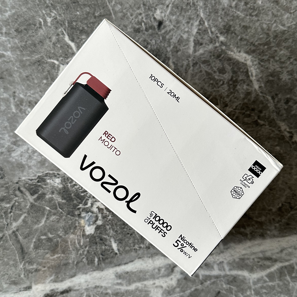 Vozol Gear 10000 Red Mojito💨 ‣ Vape of UK ‣ Only £16👍