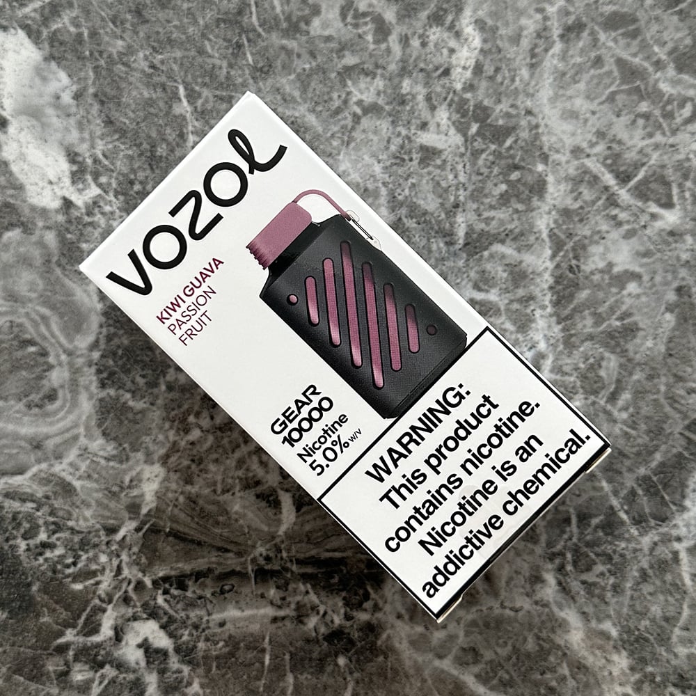 Vozol Gear 10000 Kiwi Guava Passion Fruit💨 ‣ Only £16👍